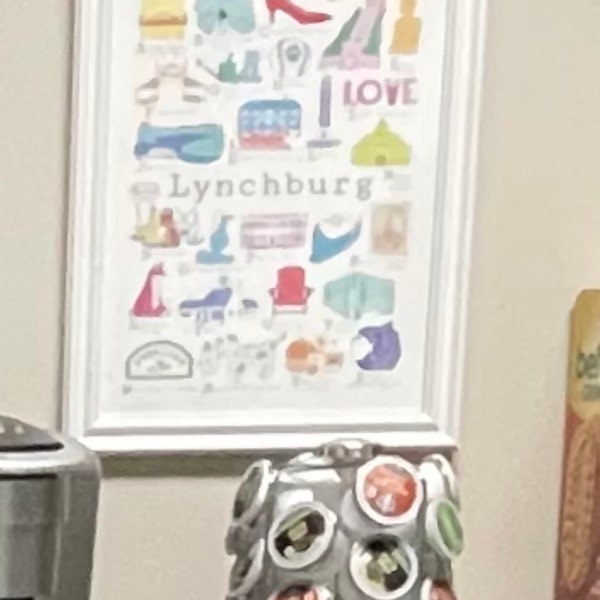 Northern Virginia A to Z Wall Art Print by Chufish Studio | Abcs ...