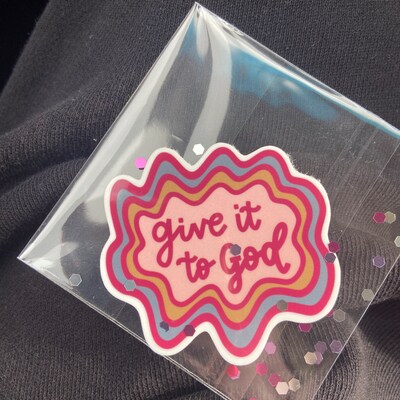 God is Good Sticker, Faith Sticker, Jesus Sticker, Flower Sticker - Etsy