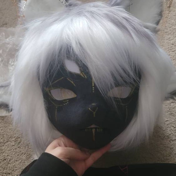 Baby Pink Kitty - Kawaii Premade Kig Head Fursuit Mask Kigurumi Head ...