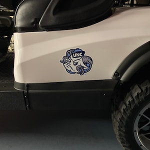 UNC Tar Heels Vinyl Mascot Decal Sticker - Etsy