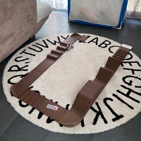 Expanded Toy Motorcycle Track, Dirt Bike Track, Motocross Track ...