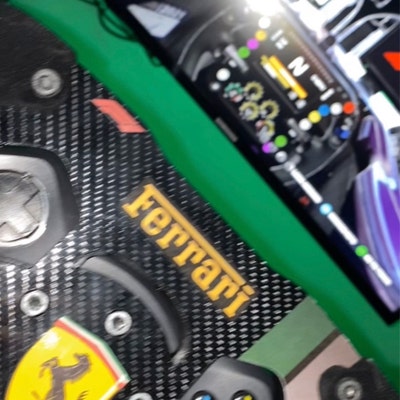 Logitech G29/G920/G923 Racing F1 Wheel Carbon Forged Purple and Fabric ...