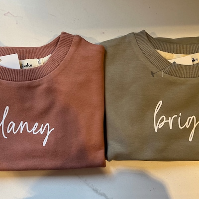 Bride Sweatshirt With Puff Letters Embossed Style Bride Sweater Wedding ...