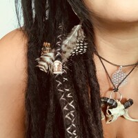 Crow Skull Bead for Dreadlocks Hair Braiding and Beard Resin - Etsy
