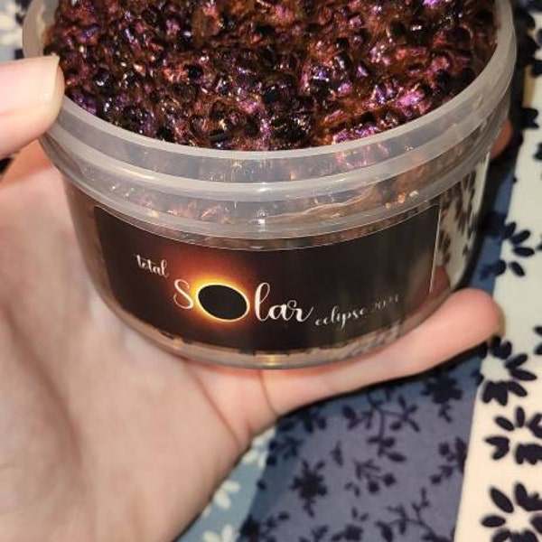 North Sea Slime, Inspired by North Sea Tok Trend, Coated Clear Slime ...