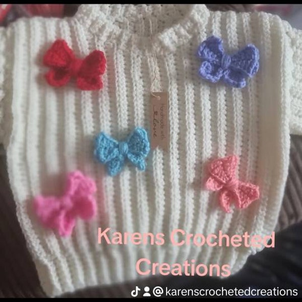 AMIGURUMI PATTERN: Cute Crochet Bow Pattern - Coquette Bow Pattern ...