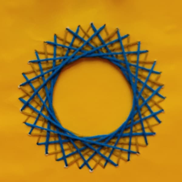 1980s No Nails String Art Pattern Book: 16 Designs (instant Download ...