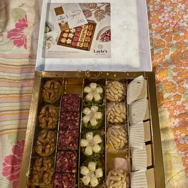 Eid Mubarak Sweets Gift Box | Luxury Packaging | Halal - Vegan - Gluten ...