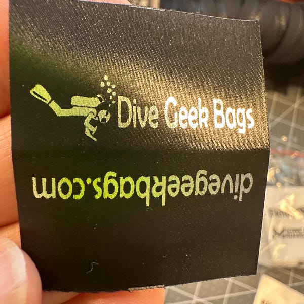 Black or White Fold Over Labels, Logo Tags, Silky Satin Brand Labels - Etsy