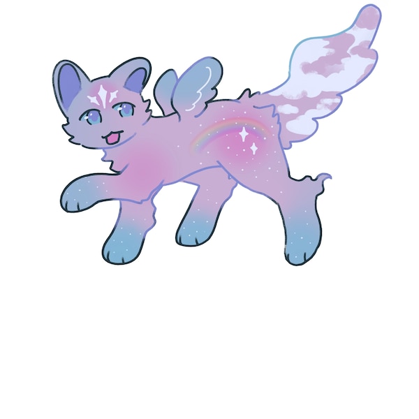 OC Adoptable Furry Anthro Alien! Digital Download - Adopts - Character ...