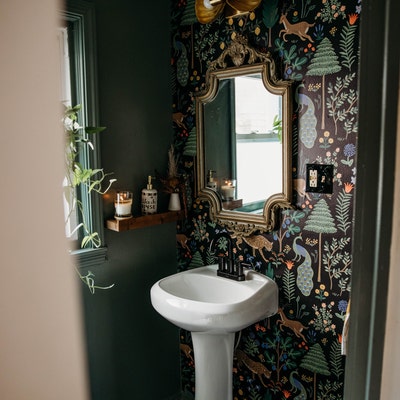 Deco Vanity Shell Light Art Deco Shell Retro Fixture Bathroom Lighting ...