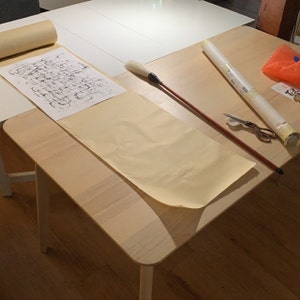 Chinese Folk Art Ox Skin Shadow Puppet dragon and Flameing - Etsy