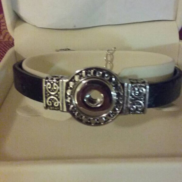 Snap Button Jewelry, Crystal Pink Snap Charm,fits on Ginger Snaps ...