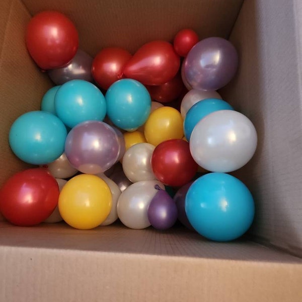 Mini 5 Inch Balloons Choose Your Color Air Filled Balloons Balloon ...