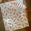 Carrot Wrapping Paper Set Gift Wrap, Fun Easter Gift Wrap - Etsy