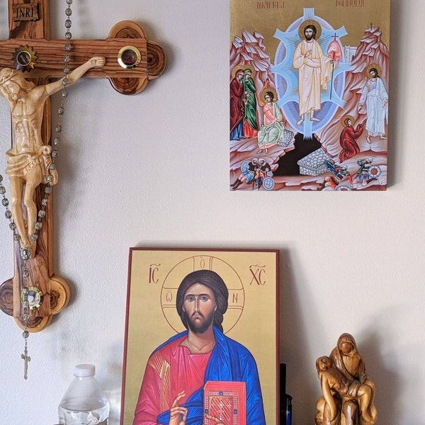 Jesus Christ With the Sacred Wound of the Shoulder Religious Icon a ...