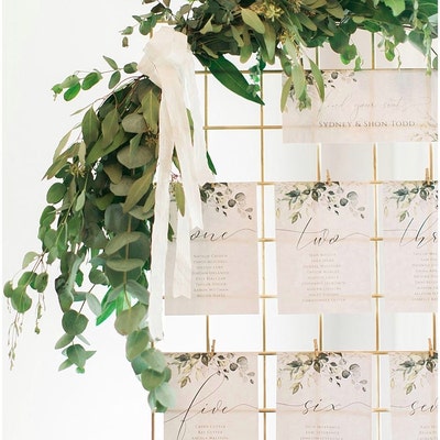 Large Wire Wall Grid, White Grid for Plants, Mesh Memo Board, Big ...