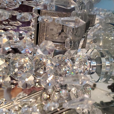 Chandelier Party Decoration-crystal Chandelier Decor. - Etsy