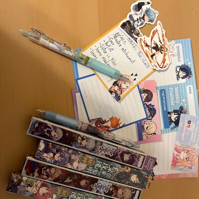 Genshin Impact Blind Box Writing Pen Random Packaging - Etsy