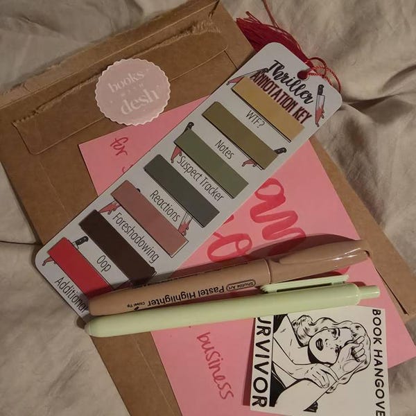 Book Annotation Kit for Romance and Fantasy Readers | Starter Pack With ...