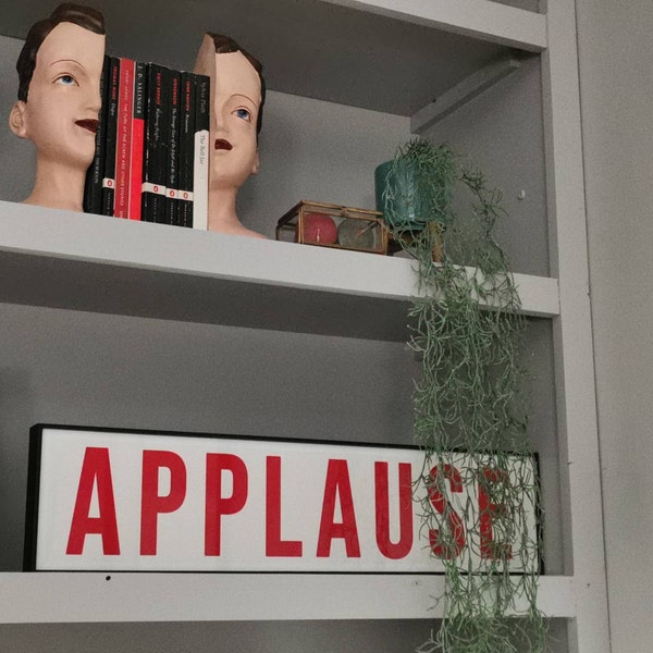 Applause | Framed Metal Print | Applause Frame | Retro | Metal ...