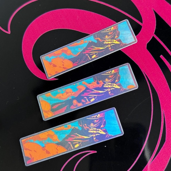 Shiny Holographic Sonic Petting Chao Vinyl Sticker Sonicadventure Sab2 ...