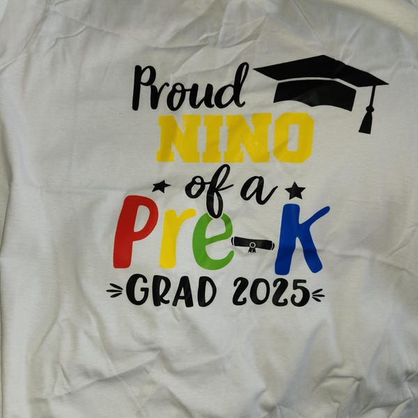 Pre-k Graduation Shirt, Custom Family Pre-k Graduation Shirt, Proud Pre ...