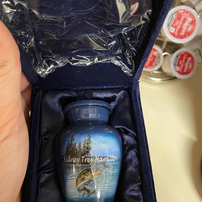 Cowboy Urn Cowboy Urn Cowboy Western Sunset Urn Funeral and Memorial ...