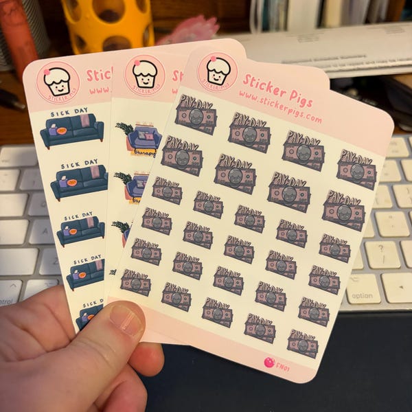 Therapy Planner Stickers - Matte Vinyl Planner & Journal Stickers ...