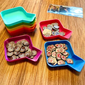 Token Trays Universal, Stackable, With Funnel Standard Size - Etsy