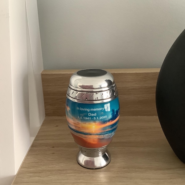 Cremation Urn for Human Ashes Adult Male Female – Large Memorial Urn ...