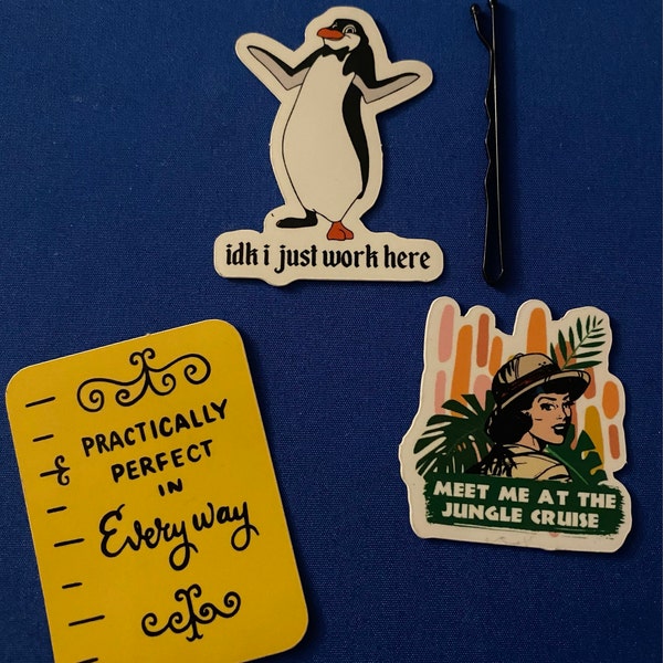 Cast Member Life Sticker Bundle | Water Bottle Stickers | Scrapbooking ...