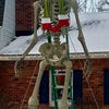 12 Skeleton Santa Hat & Scarf red skeleton NOT Included - Etsy