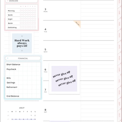 Good Vibes Stickers & Mood Tracker Digital Stickers Goodnotes Sticker ...