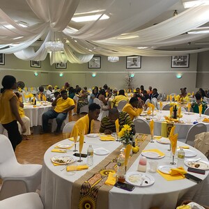 Orange Yellow and Blue Circle Print Ankara African Fabric - Etsy