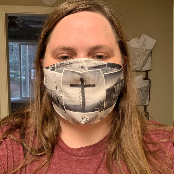 Lamb of God Black Face Masks ~ Adjustable Nose Wire and Ties ~ Filter ...