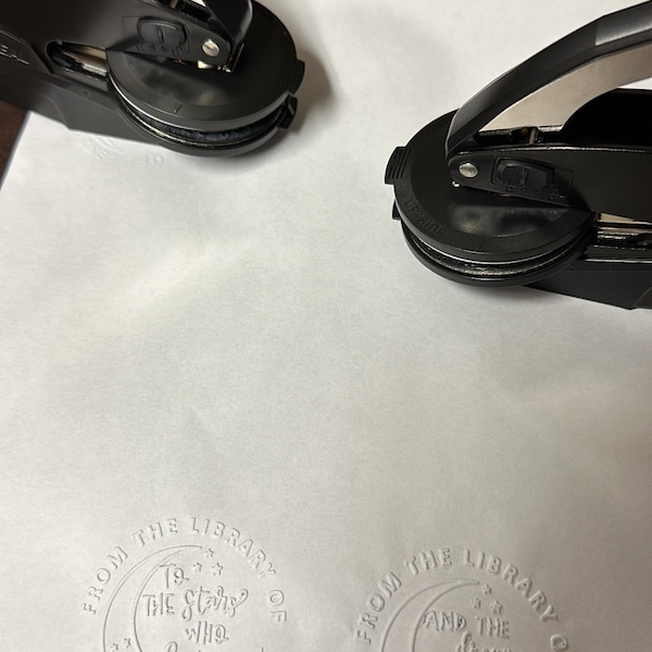 Custom Book Embosser for You to Personalize Library Books Choose From ...