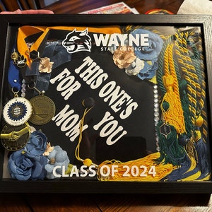 Graduation Cap Tassel Shadowbox, TASSEL Was WORTH the HASSLE, Milestone ...
