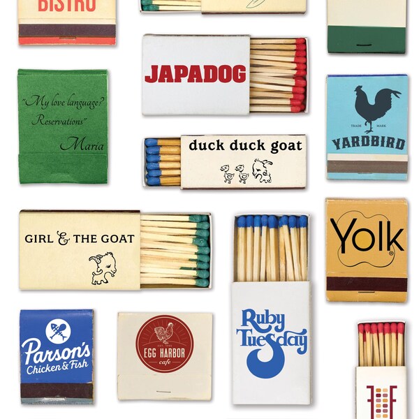 CUSTOM MATCHBOOK ART | Personalized Digital Matchbox Gift | Large ...