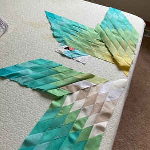 Swan Quilt Block PDF Pattern 20 X 20 Paper - Etsy