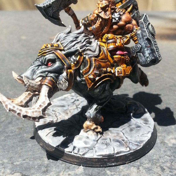 Gino, the Brewmaster (mounted), Dwarf Hero Resin Miniature - for D&D ...