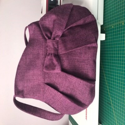 Vintage Bag PDF Sewing Pattern, 1940s Bow Trimmed Bag, Retro Sewing ...