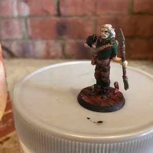 Chibi Dire Rat NPC Miniature 32mm Scale by Titan Forge With Base ...