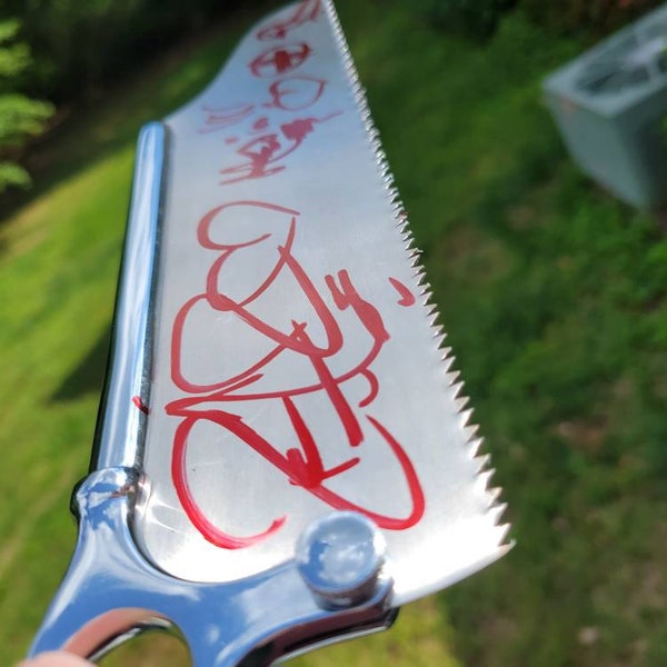Stainless Steel Bone Saw Signed by Robin Atkin Downes Medic From Team ...