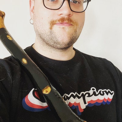 Irish Blackthorn Walking Stick 35 Inchs Long 3x2 Rootball Handle 500 ...