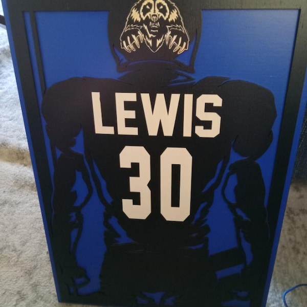 Custom Football Player Sign Team Order - Etsy