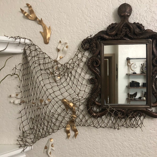 Sea Shrine small Handmade Porcelain Ceramic Altar. Wall Hanging or ...