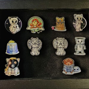 Stray Badge Set Stray Game, Stray Game Pins, Stray Game Badges, Stray ...