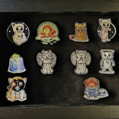 Stray Badge Set Stray Game, Stray Game Pins, Stray Game Badges, Stray ...