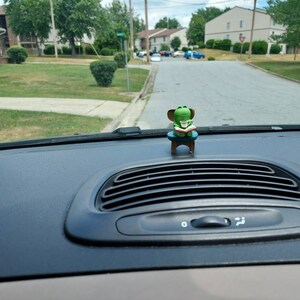 Rabbit Dashboard Decor, Cute Rabbit Car Ornaments for New Car Gift ...